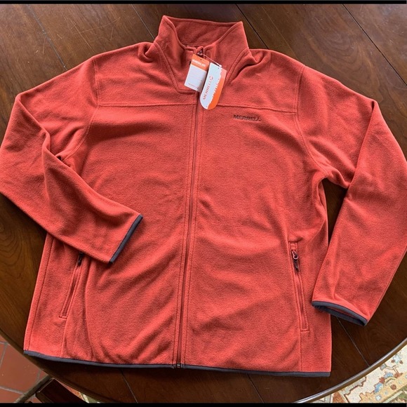 Merrell | Shirts | Merrell Chillgard Fleece Zipfront Fleece Jacket ...